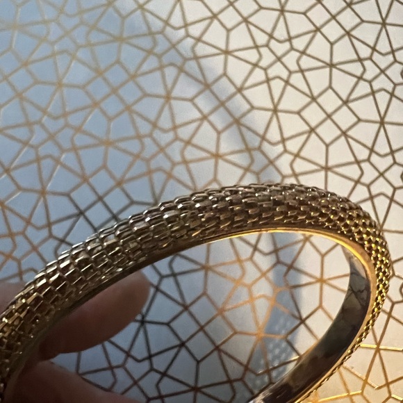 Vintage | Jewelry | Vintage Mesh Bangle Movable | Poshmark